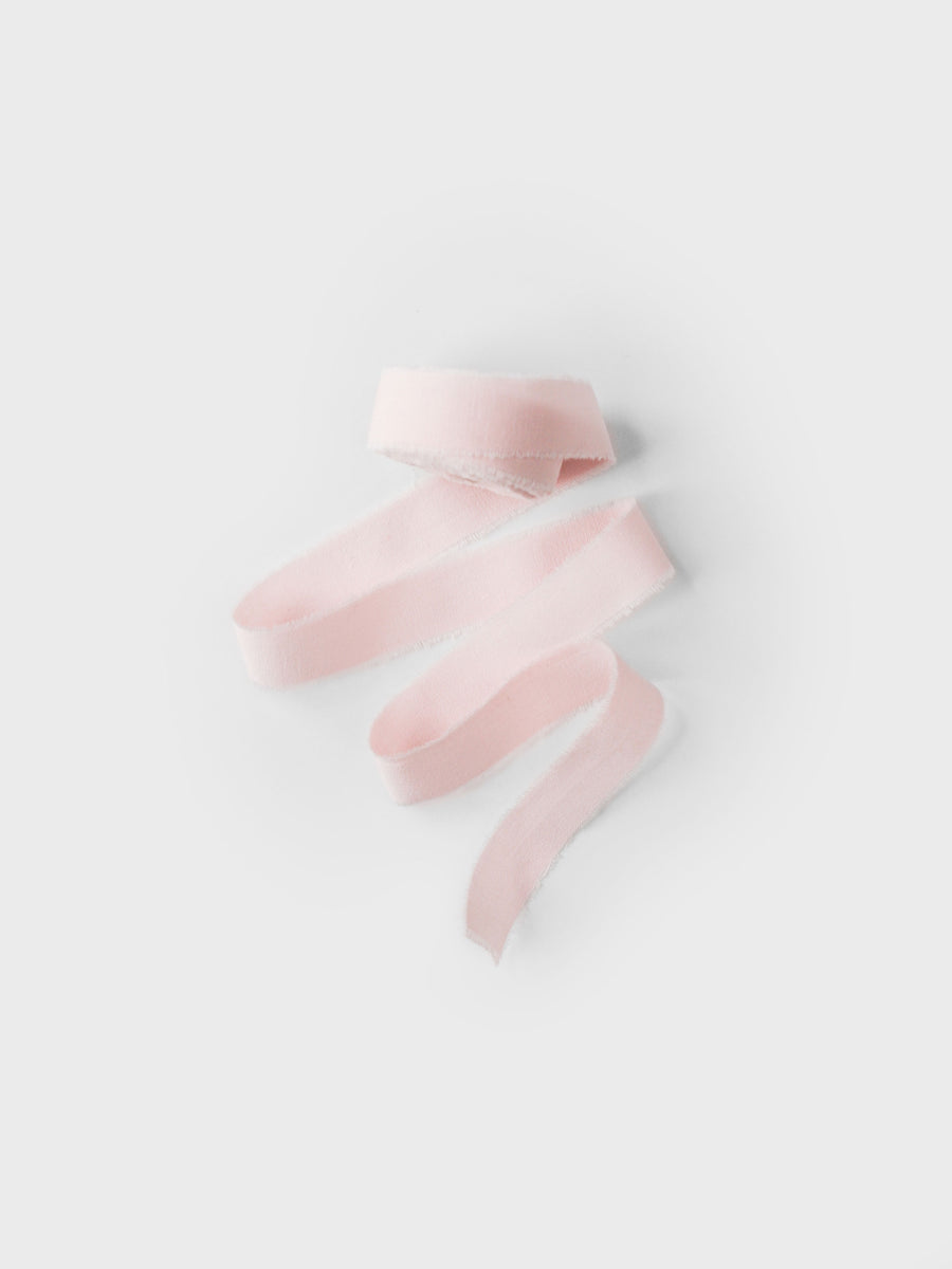 Blush Pink Cotton Ribbon – Emma's Attic Studio