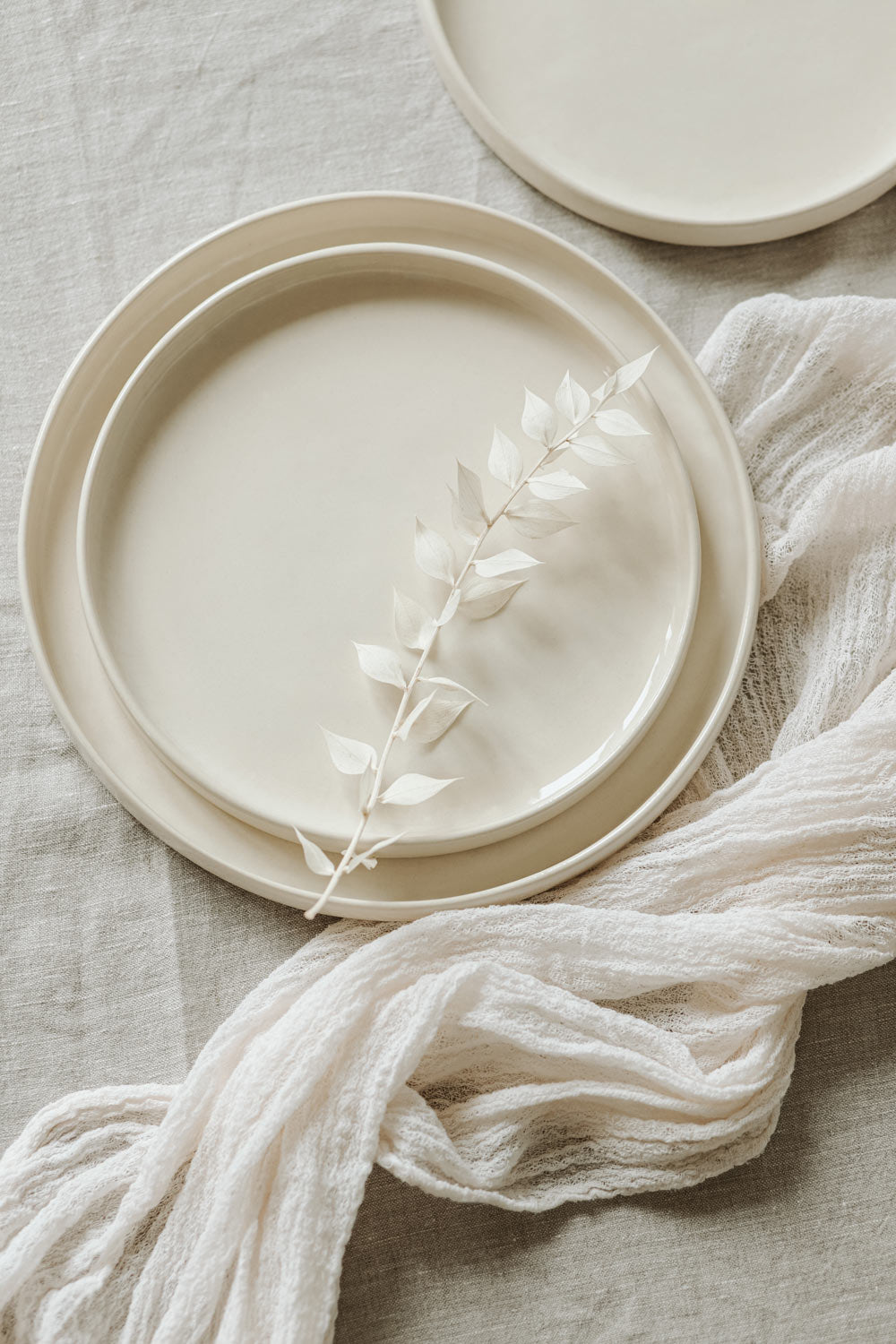 Ivory Cheesecloth Gauze Runner – Emma's Attic Studio