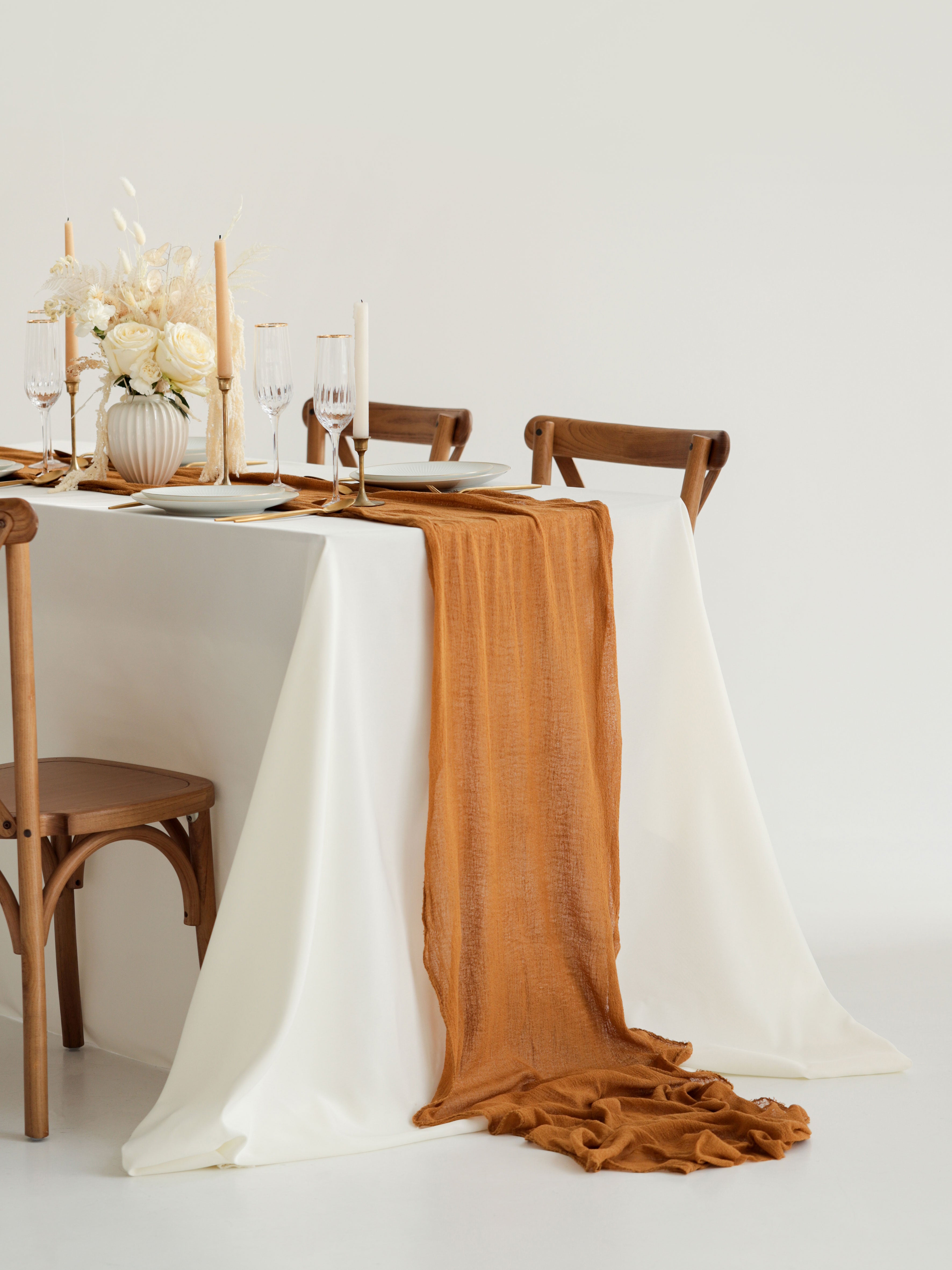 Mustard Cheesecloth Gauze Runner – Emma's Attic Studio