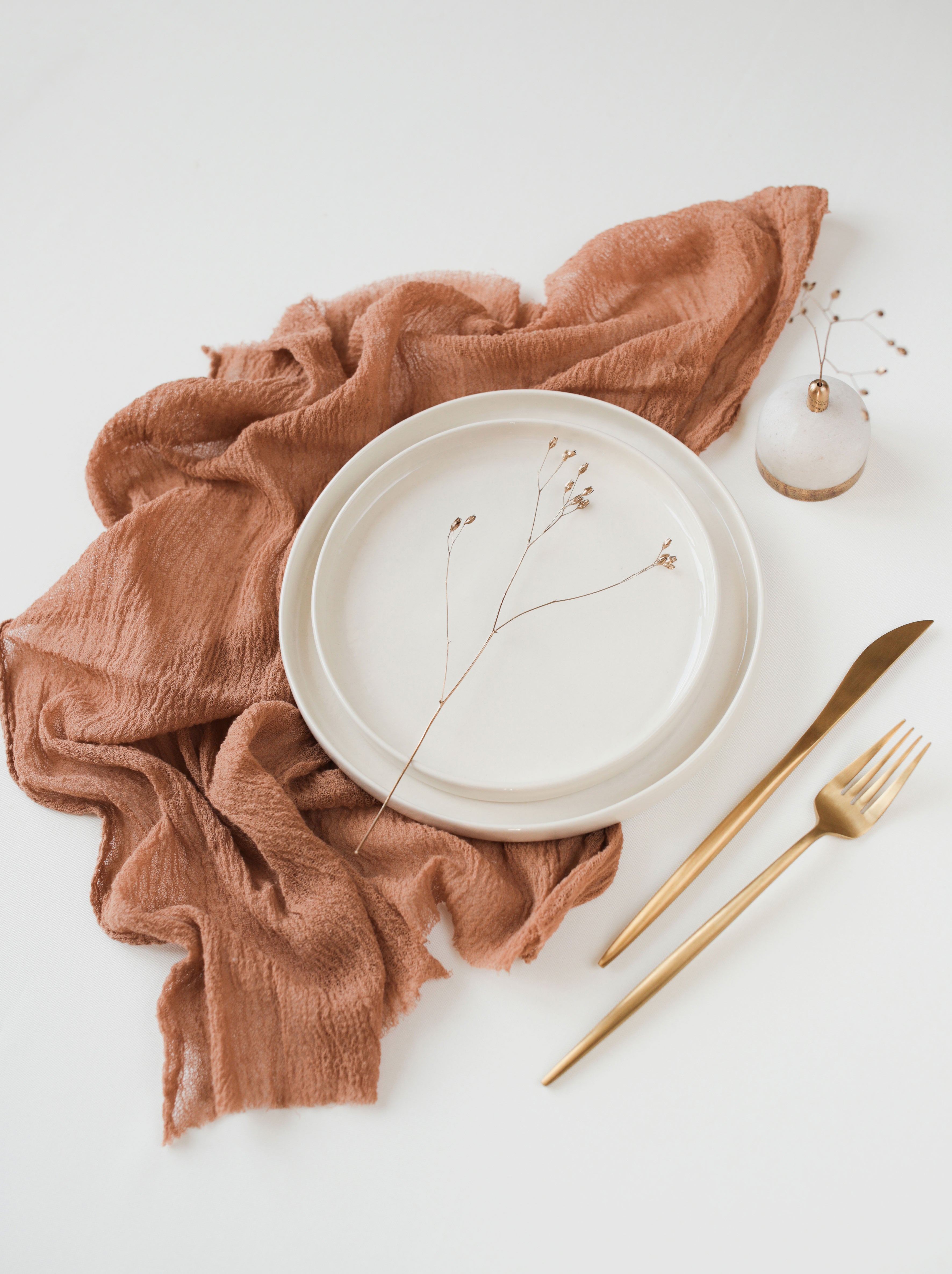 Sandstone Cheesecloth Gauze Napkin Set – Emma's Attic Studio